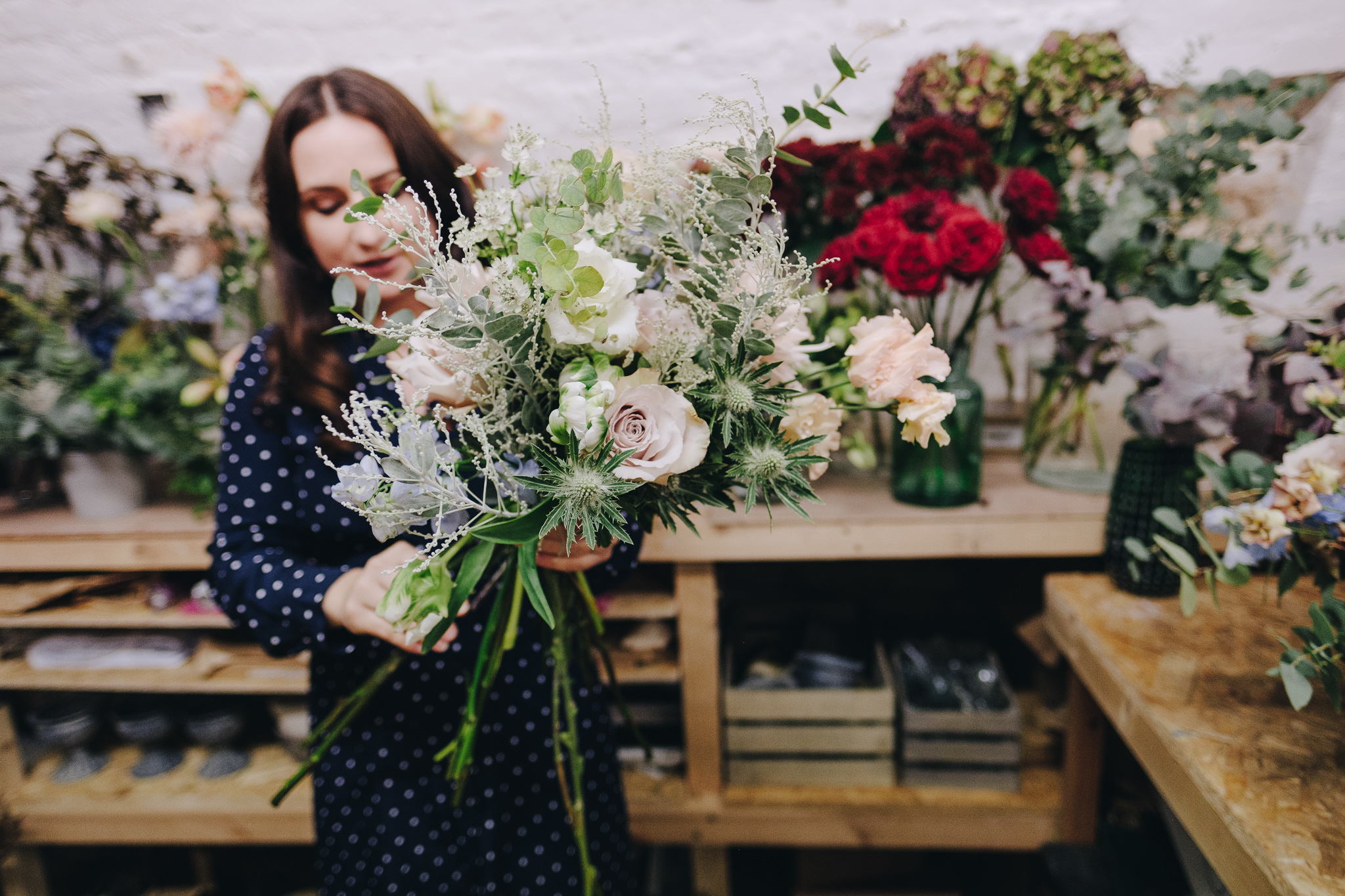Personal Brand Photography for London Florist in Peckham | Elle Lorean Co